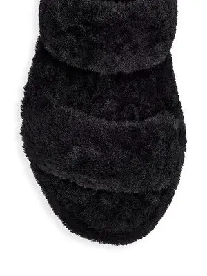 UGG Oh Yeah Sheepskin Slingback Slippers