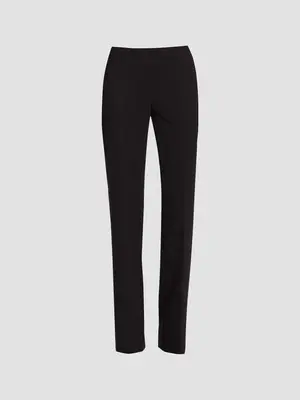 Akris Carole Double-face Wool Pants