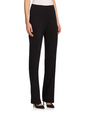 Akris Carole Double-face Wool Pants