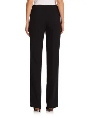 Akris Carole Double-face Wool Pants