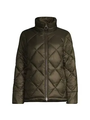 Barbour Alness Quilted Puffer Jacket - Sage Ancient