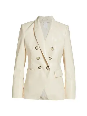 Veronica Beard Miller Dickey Jacket Ecru