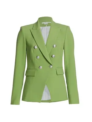 Veronica Beard Miller Dickey Jacket Green