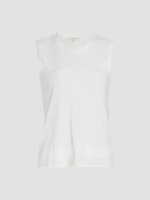 NILI LOTAN Cotton Muscle Tank