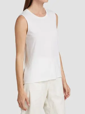 NILI LOTAN Cotton Muscle Tank