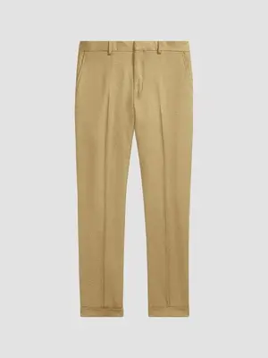 Polo Ralph Lauren Wool Twill Slim-fit Trousers - Tan