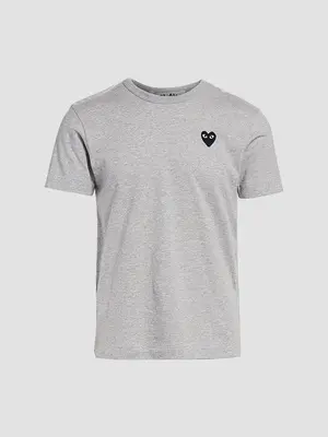 Play Comme Des Garcon Short Sleeve Tee