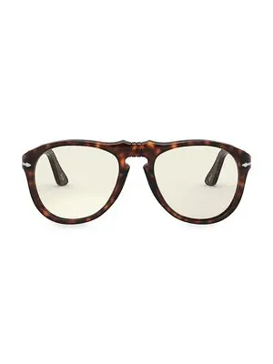 Persol 55mm Round Sunglasses - Havana