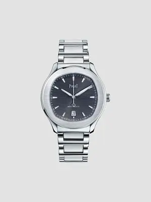 PIAGET Polo Stainless Steel Bracelet Watch - Silver Grey