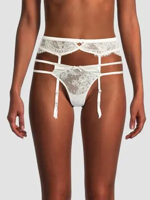FLEUR DU MAL Frankie Lace Garter