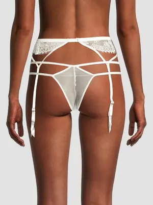 FLEUR DU MAL Frankie Lace Garter