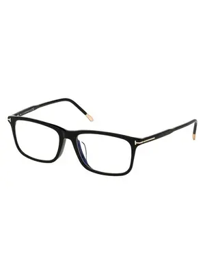 TOM FORD 57mm Rectangle Optical Glasses