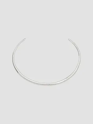Alexis Bittar 14k Gold-plated Thin Collar Necklace Silver