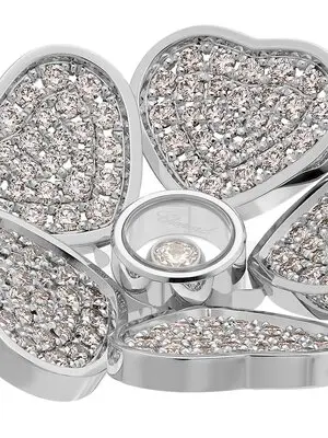 Chopard Happy Hearts Flowers 18k & Diamond Bangle