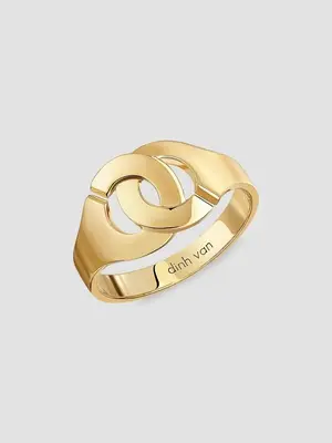 DINH VAN Ottes R10 18k Yellow Handcuff Ring - One-color