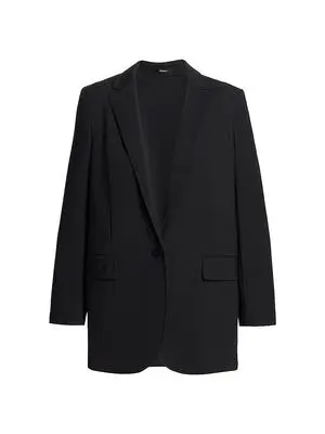 Theory Casual Single-breasted Blazer
