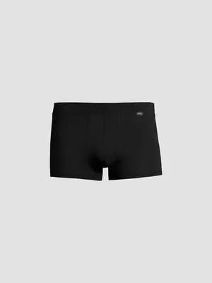 Hanro Natural Function Boxer Briefs - Deep Black