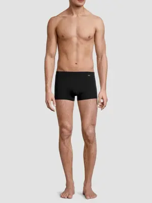 Hanro Natural Function Boxer Briefs - Deep Black