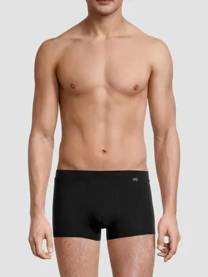 Hanro Natural Function Boxer Briefs - Deep Black