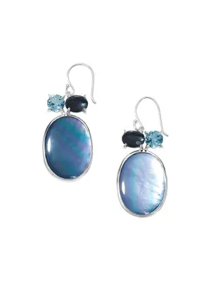 Ippolita Luce Sterling & Multi-stone Drop Earrings
