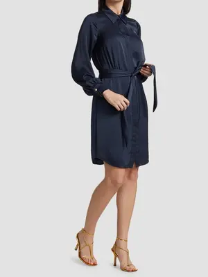 Ramy Brook Ayla Tie-front Shirtdress