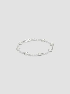 Ippolita Lollipop Sterling & Mother-of-pearl Station Link Bracelet - Silver