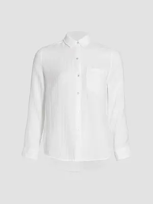 Rails Ellis Cotton Button-down Shirt - White