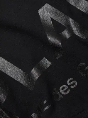 Play Comme Des Garcon Double Heart Graphic T-shirt