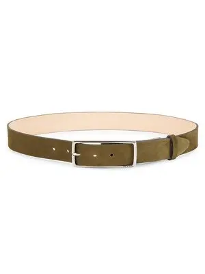 Rag & Bone Rebound Suede Belt Olive