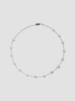 Ippolita Lollipop Sterling & Mother-of-pearl Station Collar Necklace - Silver