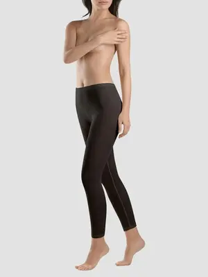 Hanro Pure Silk Leggings - Black