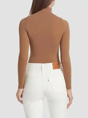 Commando Ballet Mockneck Long-sleeve Bodysuit
