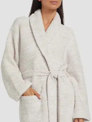 Barefoot Dreams The Cozychic Adult Robe - Stone White