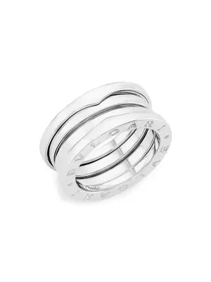 BVLGARI B. Zero1 18k 3-band Ring