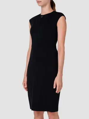 Akris Essentials Jersey Cap-sleeve Sheath