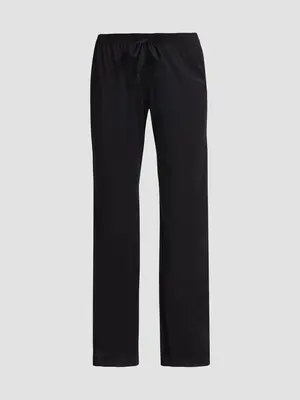 Hanro Cotton Deluxe Lounge Pants - Black
