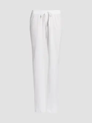 Hanro Cotton Deluxe Lounge Pants - White