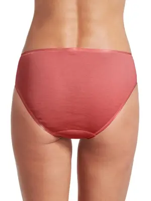 Hanro Cotton Seamless High-cut Full Brief - Skin