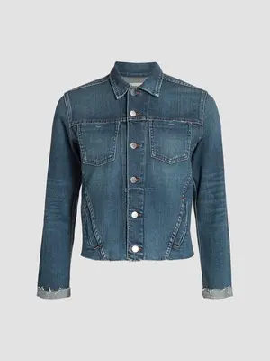 L'Agence Janelle Denim Jacket - Authentique