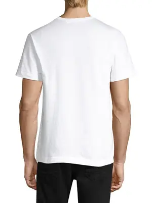 Play Comme Des Garcon Half Polka Dot Graphic Tee