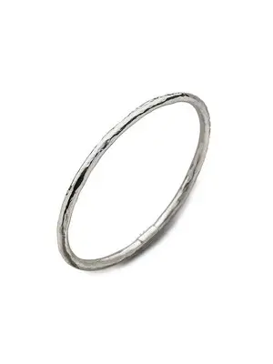 Ippolita Classico Thin Sterling Hammered Bangle Bracelet