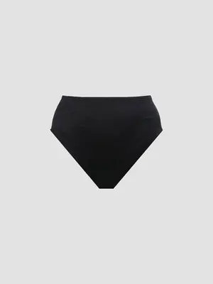 Miraclesuit Solid Basic High-waist Bikini Bottom - Black