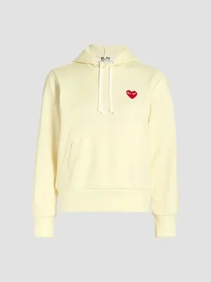 Play Comme Des Garcon Play Hooded Sweatshirt - Navy