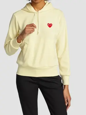 Play Comme Des Garcon Play Hooded Sweatshirt