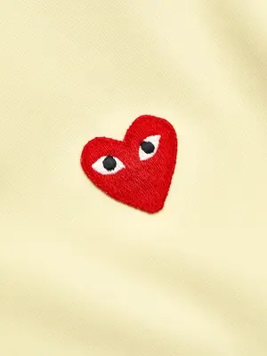 Play Comme Des Garcon Play Hooded Sweatshirt