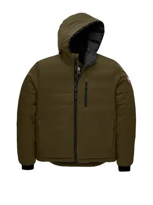 Canada Goose Lodge Down Hooded Jacket Military Green