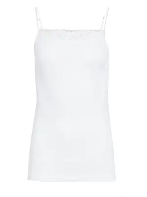 Hanro Mots Spaghetti Camisole - White