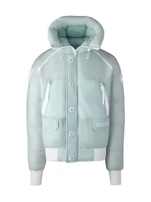Canada Goose Men's Nylon Ray Chilliwack Bomber Jacket - Naut Dusk  Melt Water