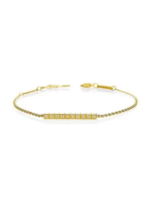 Chopard Ice Cube Diamond & 18k Bracelet - Yellow Gold