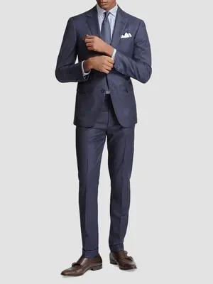 Ralph Lauren Purple Label Gregory Wool Sharkskin Suit